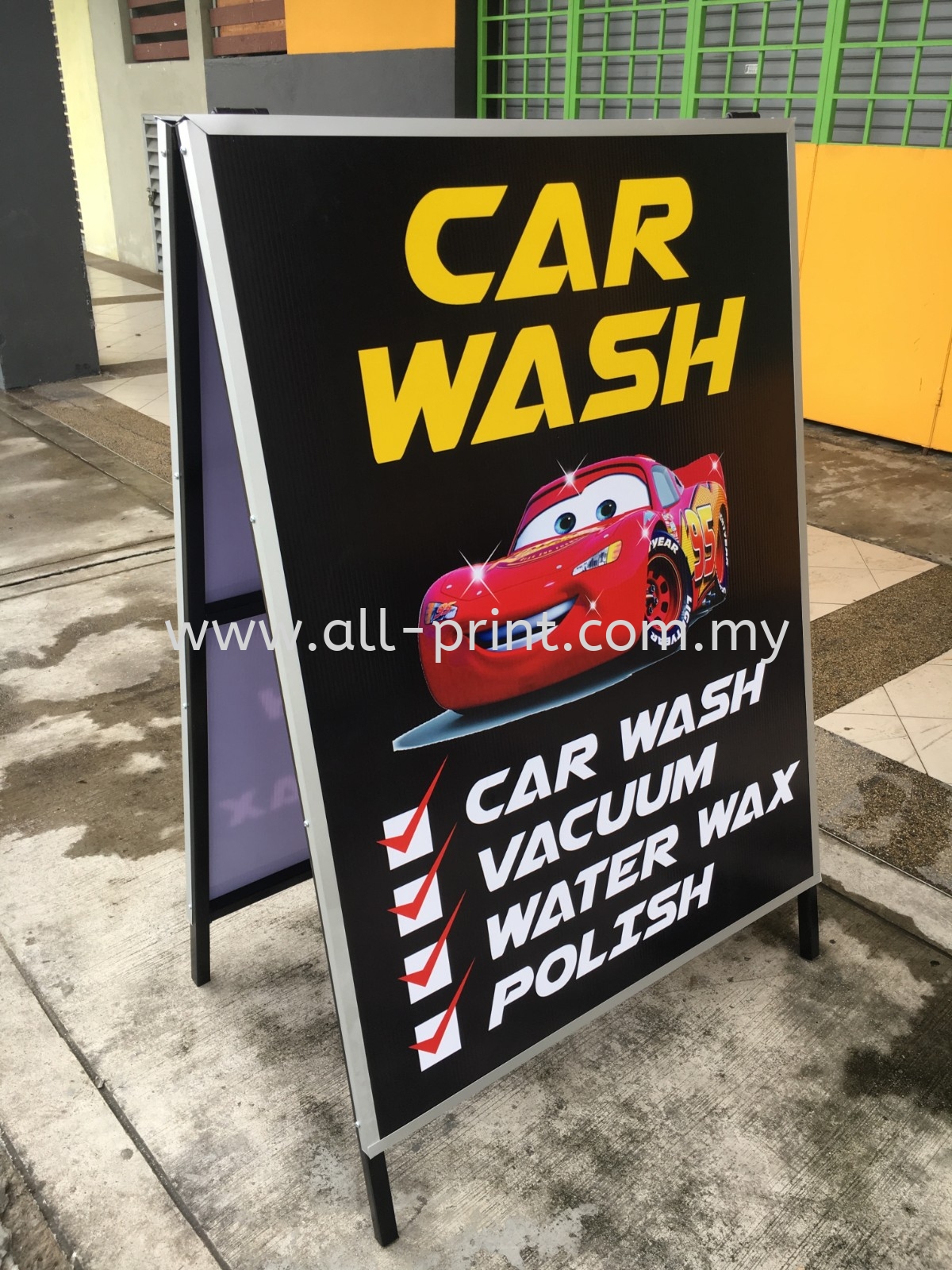 Car Wash Double Side Gi Double Side GI Signboard Selangor Malaysia Car Wash Double Side Gi Double Side GI Signboard Selangor Malaysia