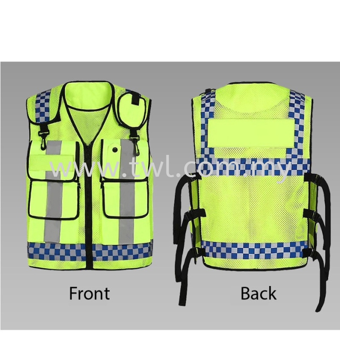 RV003 Logistics Safety Vest Safety Clothing Custom Made Malaysia, Kuala ...