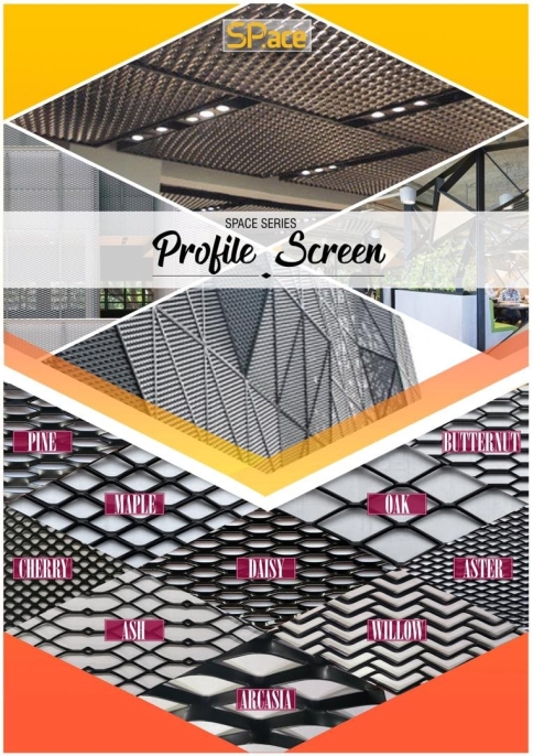 Profile Screen Profile Screen/Expanded Mesh/Metal Mesh Aluminium ...