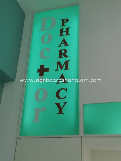 Dr M Pharmacy Semenyik - 3D Box Up Lettering or logo 3D Box Up ...