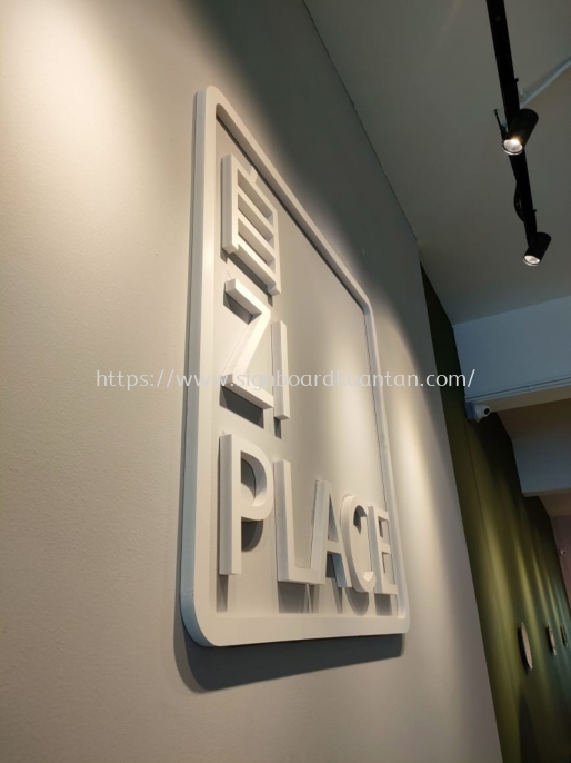 ZI PLACE 3D PVC LETTERING WITHOUT BASE AT KARAK INDOOR PVC FOAM BOARD ...