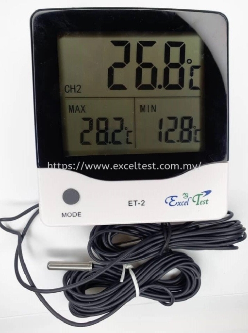 ET-2 Digital Thermometer With Dual Sensor Digital Thermometer Malaysia ...