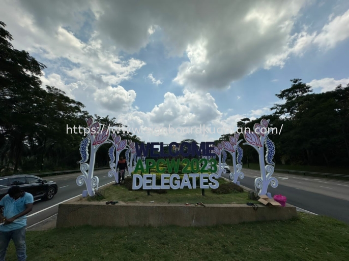 WELCOME APCW 2023 DELEGATES ALUMINIUM CONCEAL BIG 3D LED BOX UP ...