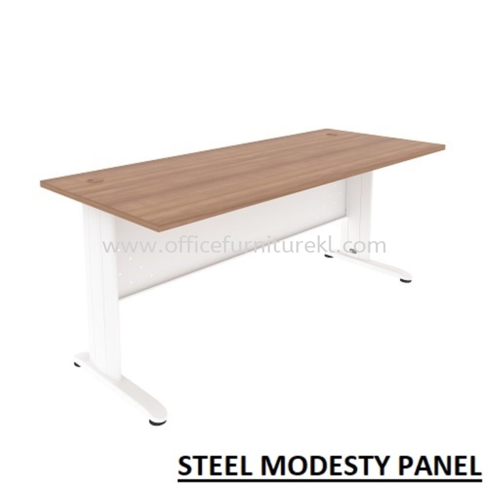 6 FEET OFFICE TABLE WITH TEL CAP AMPANG SELANGOR Office Table / Desk ...