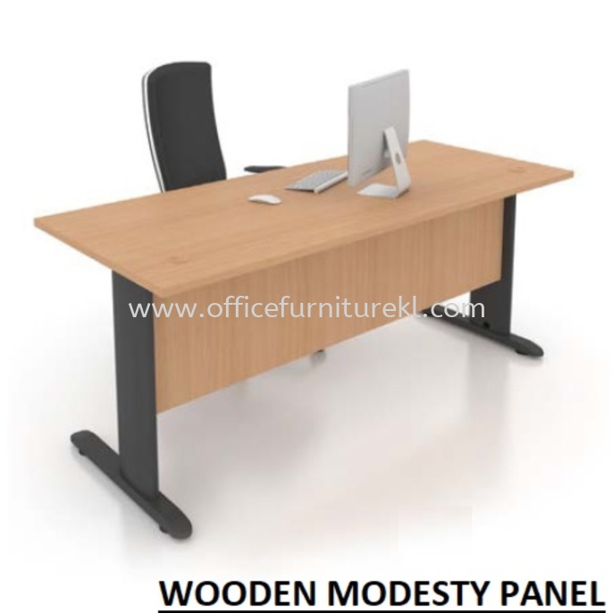 6 FEET OFFICE TABLE WITH TEL CAP BUKIT JALIL Office Table / Desk ...