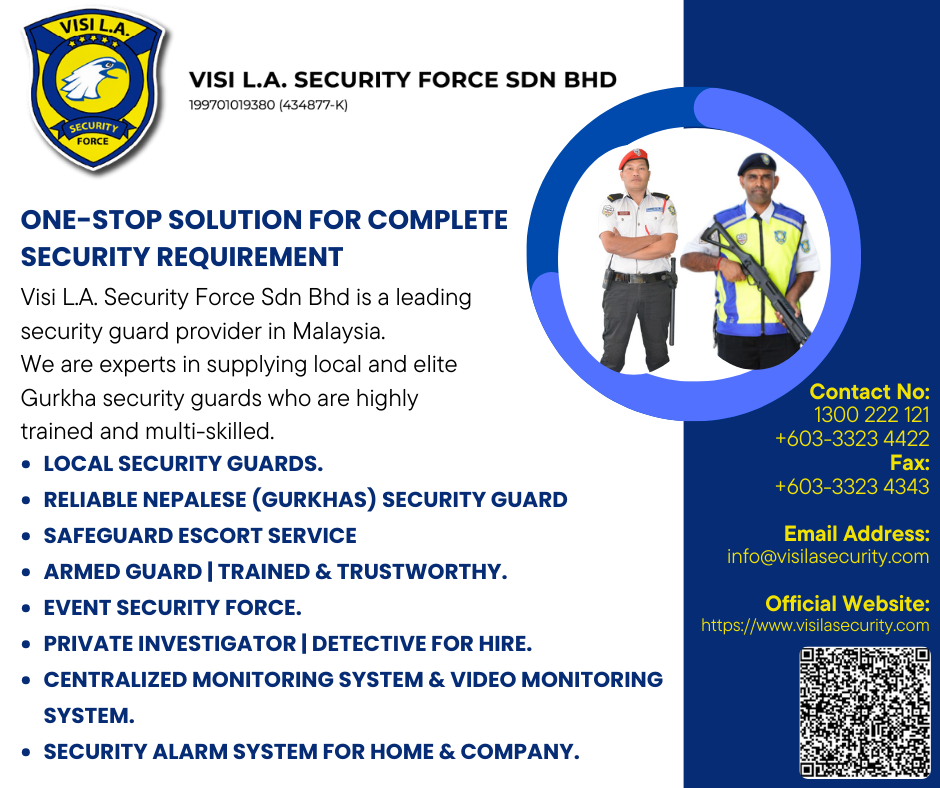 Latest News - Visi L.A. Security Force Sdn Bhd