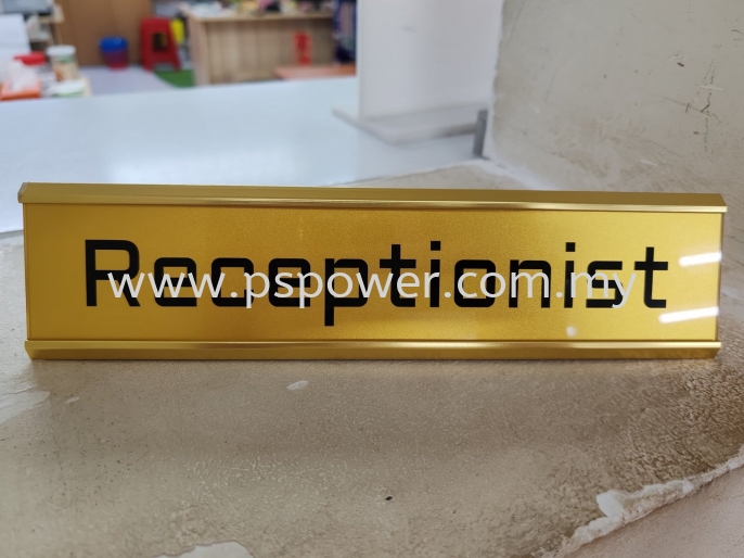 Receptionist slot signage INDOOR SIGNAGE SIGNAGE Selangor, Puchong ...
