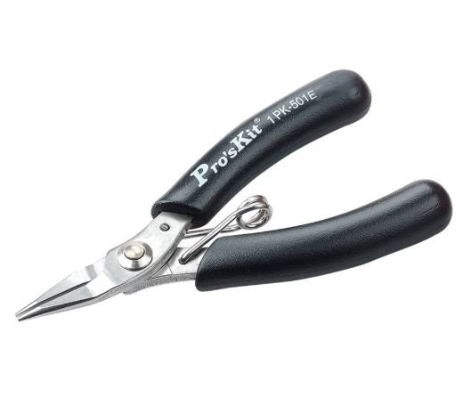 PRO'SKIT 1PK-501E MICRO LONG NOSE PLIER (100MM) PRECISION PLIERS PRO ...