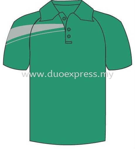 Collar T-Shirt Design 004 T-Shirt Design Uniform Custom Made Selangor ...