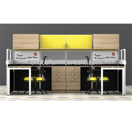CLUSTER OF 2 OFFICE PARTITION WORKSTATION - Top 10 Best Model Partition ...