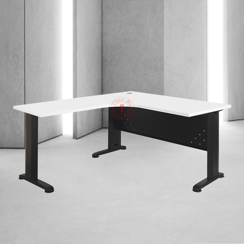 L Shape 180cm X 150cm Office Table | Meja Pejabat | Meja Ofis Office ...