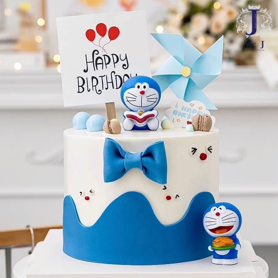 Doraemon Cake | Birthday Boy Cake | Kids Cake Customized Cake Boutique ...