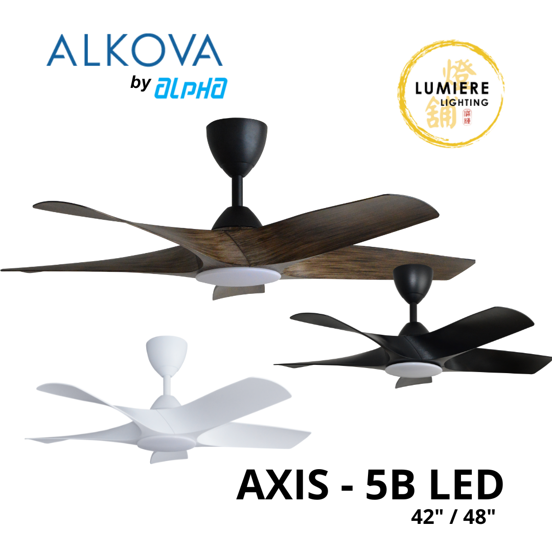 Alpha Alkova - Axis 5B LED Ceiling Fan Alpha Ceiling Fan Selangor ...