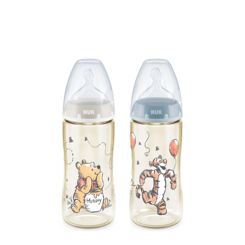 NUK Disney Winnie The Pooh Temperature Control PPSU Bottle (300ml) Shah ...