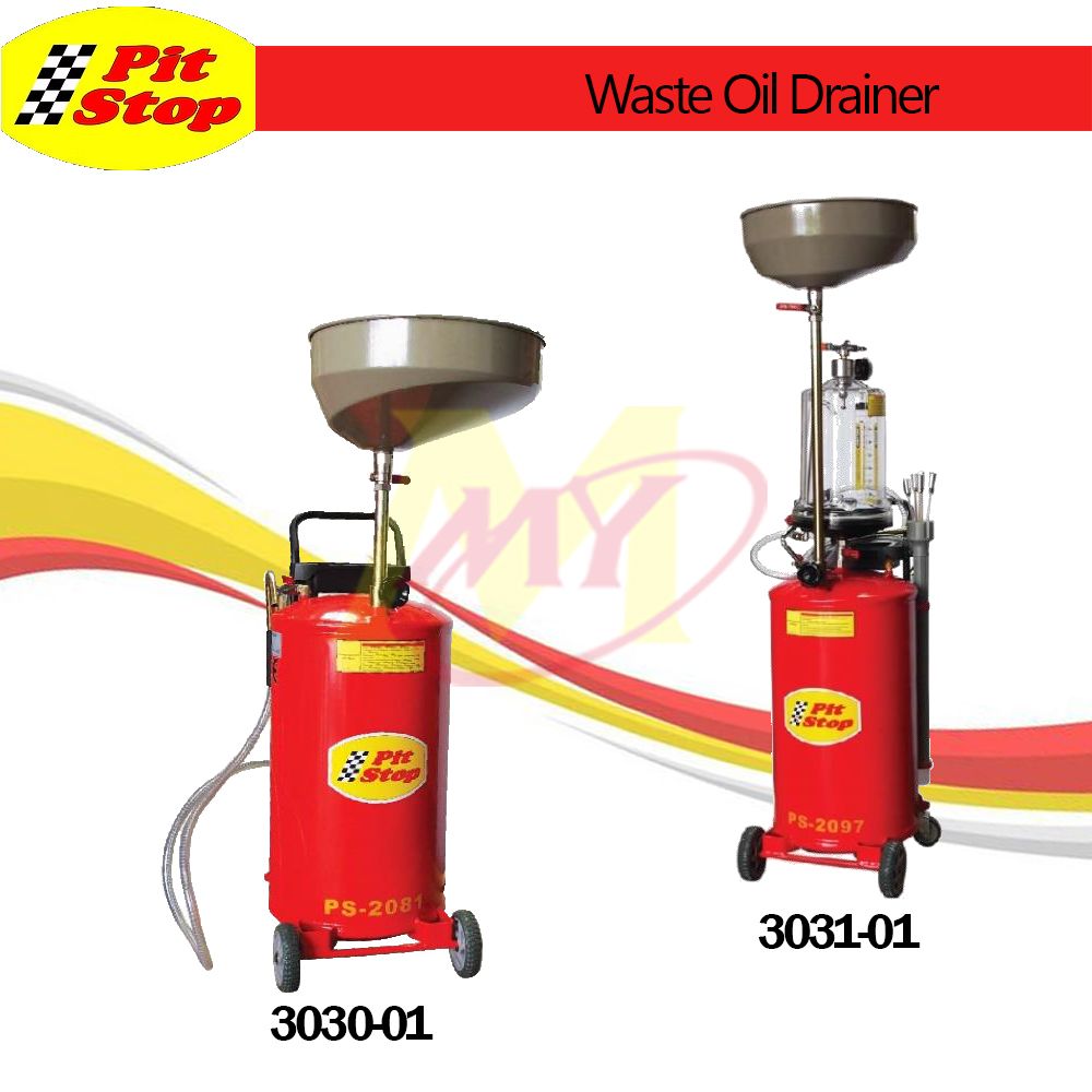 PITSTOP Waste Oil Drainer/ Suction With Air Operated Model: 3030-01 / ...