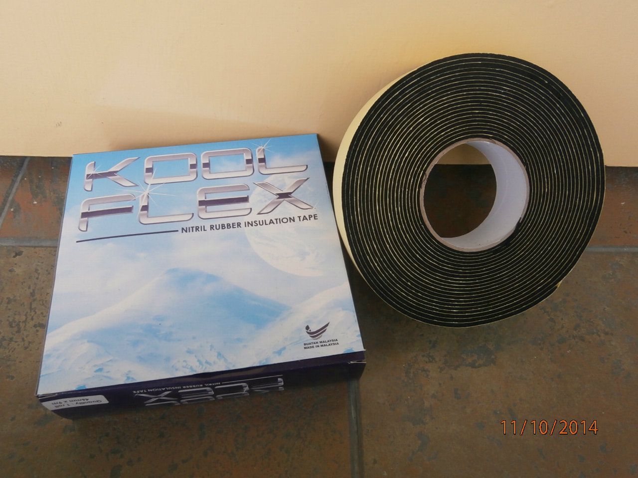 KOOL FLEX INSULATION FOAM TAPE 2" X 3MM X 30FT Kool Flex Insulation ...