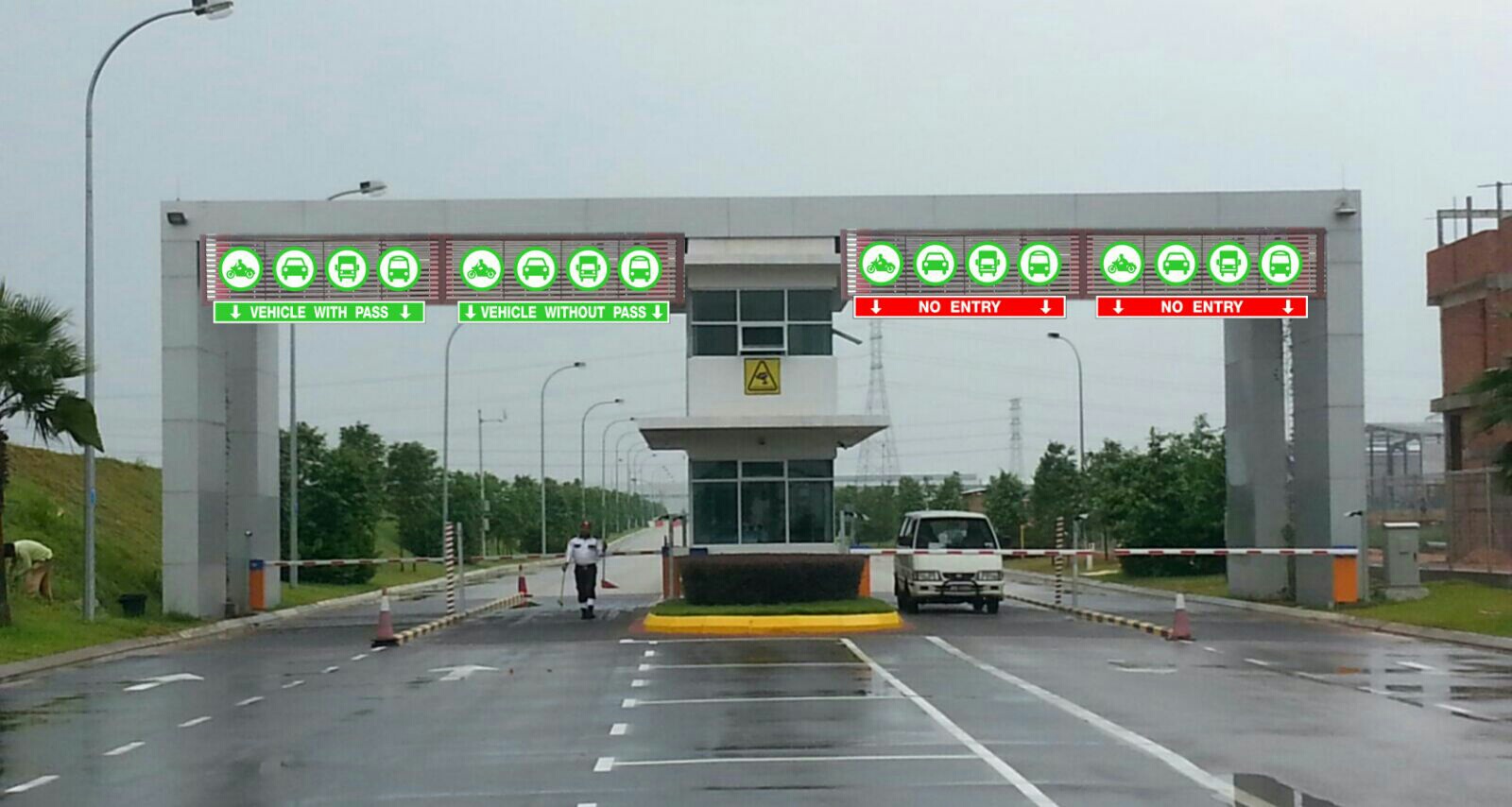 Entrance Signboard For Your Industry Park Front Image For Your Safety ...