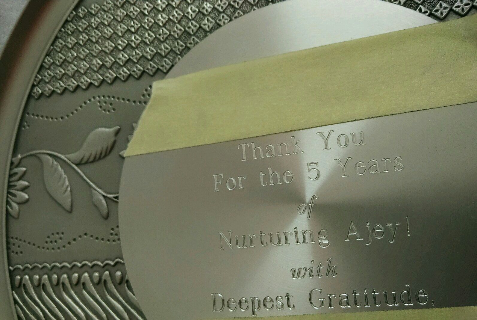 Pewter Engraving Or Pewter Laser Making (click For More Detail) Johor ...