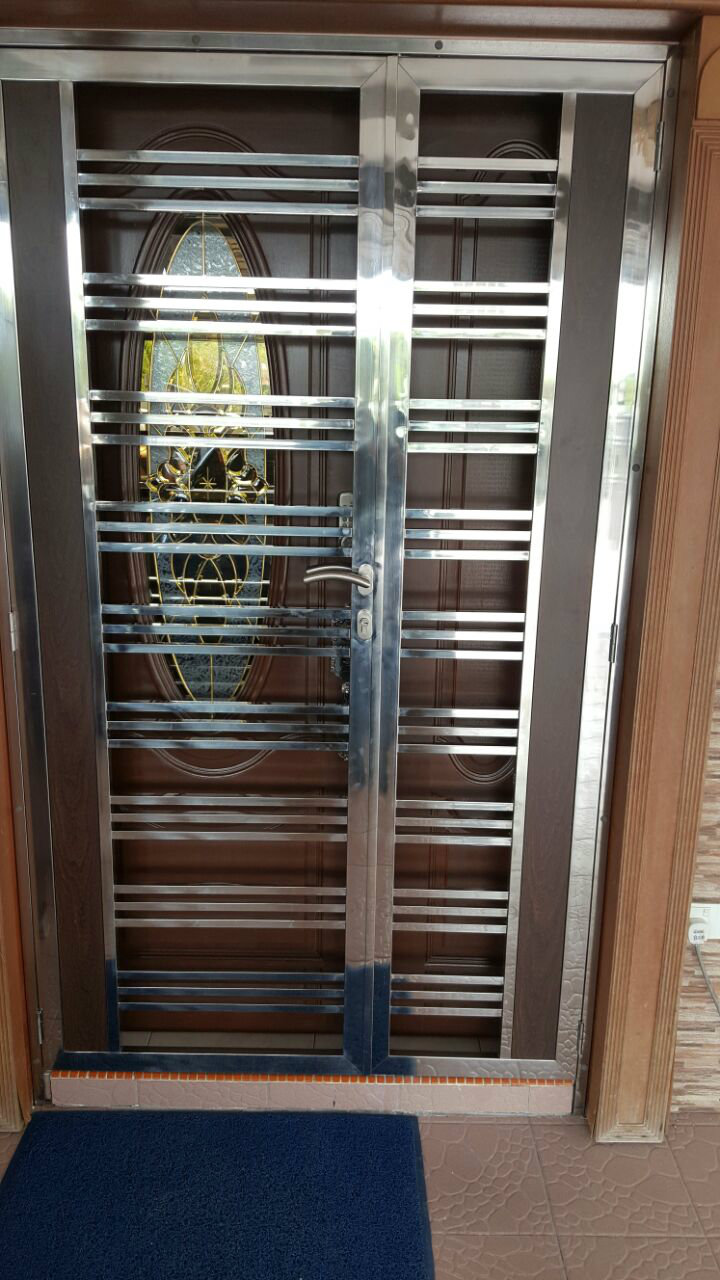 Steel Gate Single Door Design