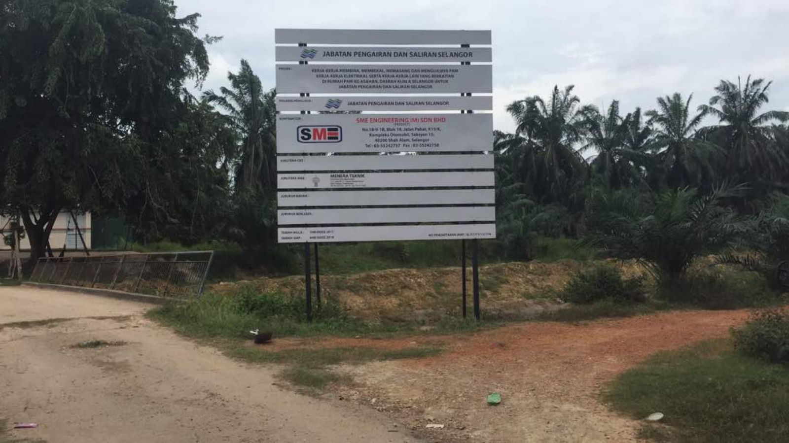 Project Signboard at kuala Selangor klang CONSTRUCTION & PROJECT BOARD ...