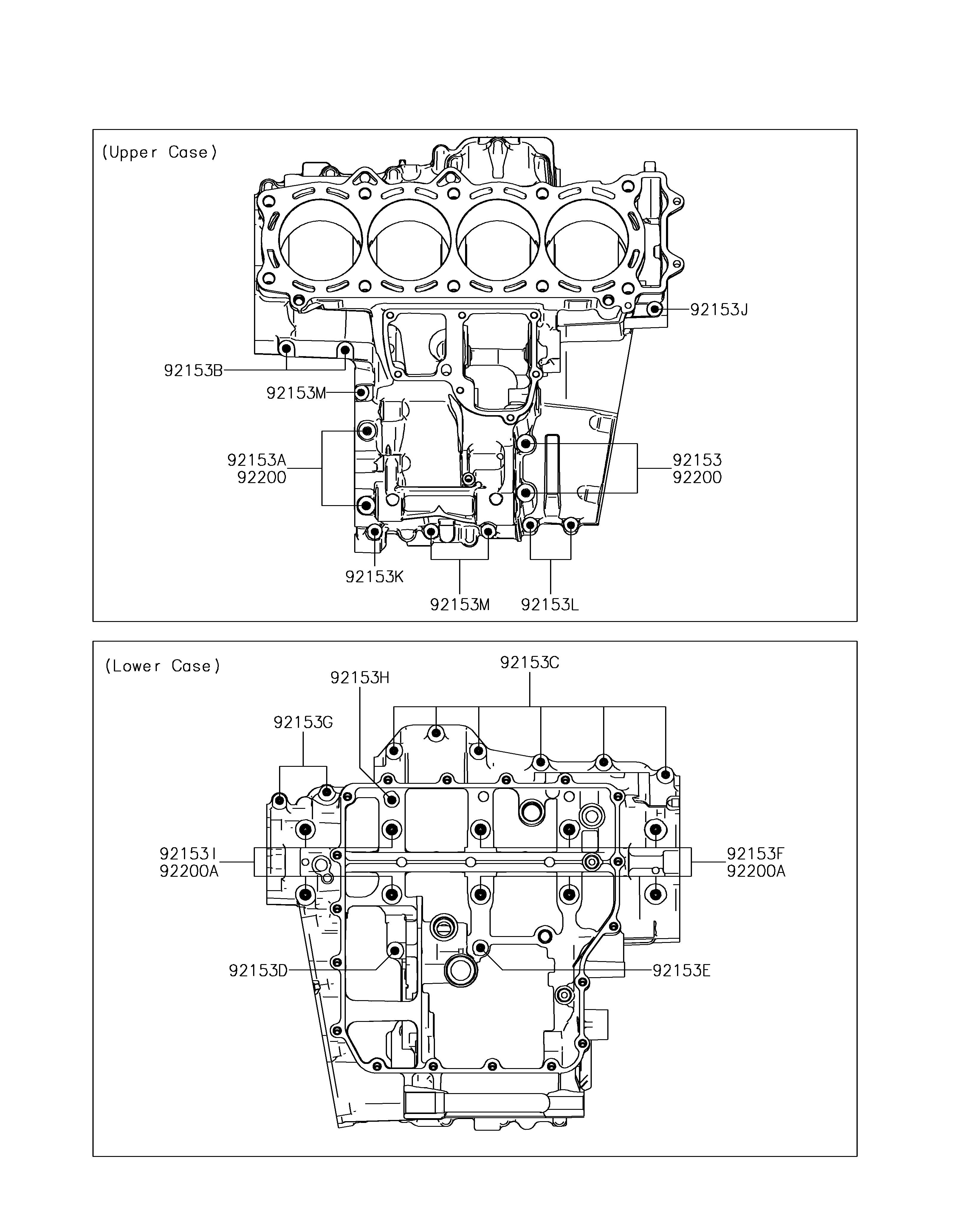 CRANKCASE BOLT PATTERN Kuala Lumpur (KL), Malaysia, Selangor Dealer ...