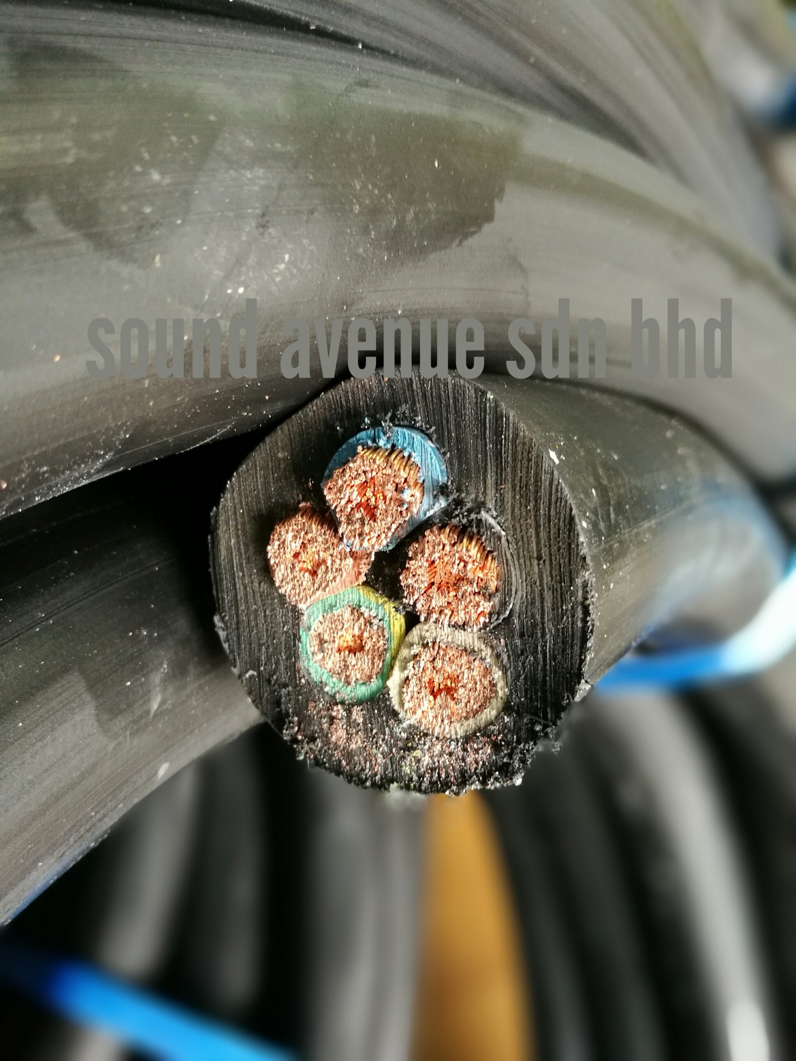 ELECTRA 125A/230V X 5 CORE 35MM POWER CABLE ( NEOPRENE ) Power Cable ...