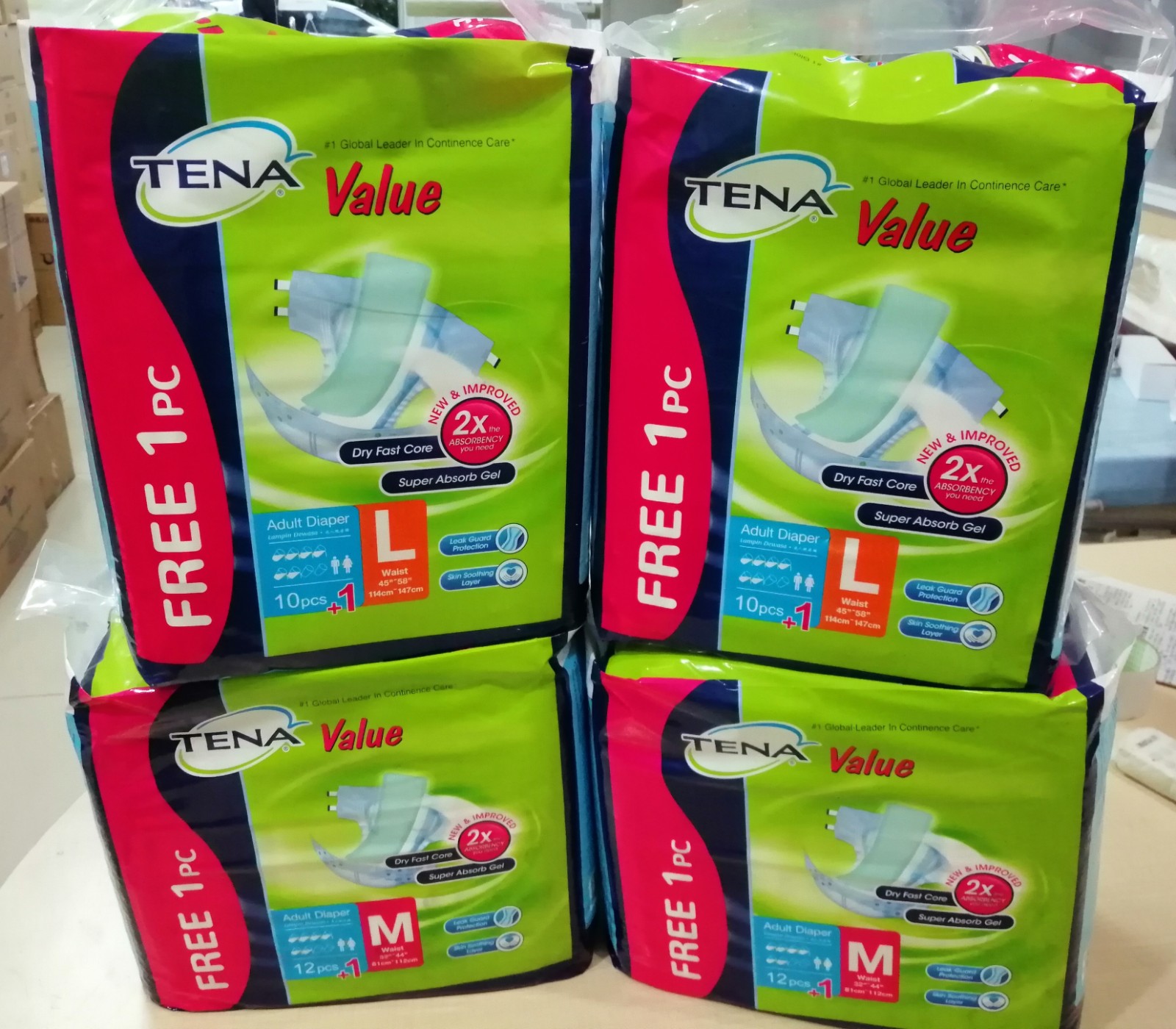Tena Value Diapers