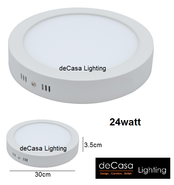 24W LED SURFACE DOWNLIGHT ROUND (AY-24W-RD) Selangor, Kuala Lumpur (KL ...