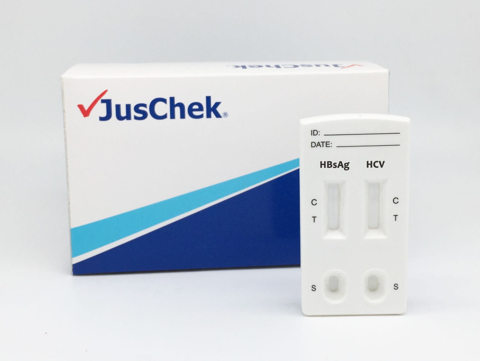 HBsAg and HCV Combo Rapid Test Cassette (WB/S/P) JusChek Infectious ...