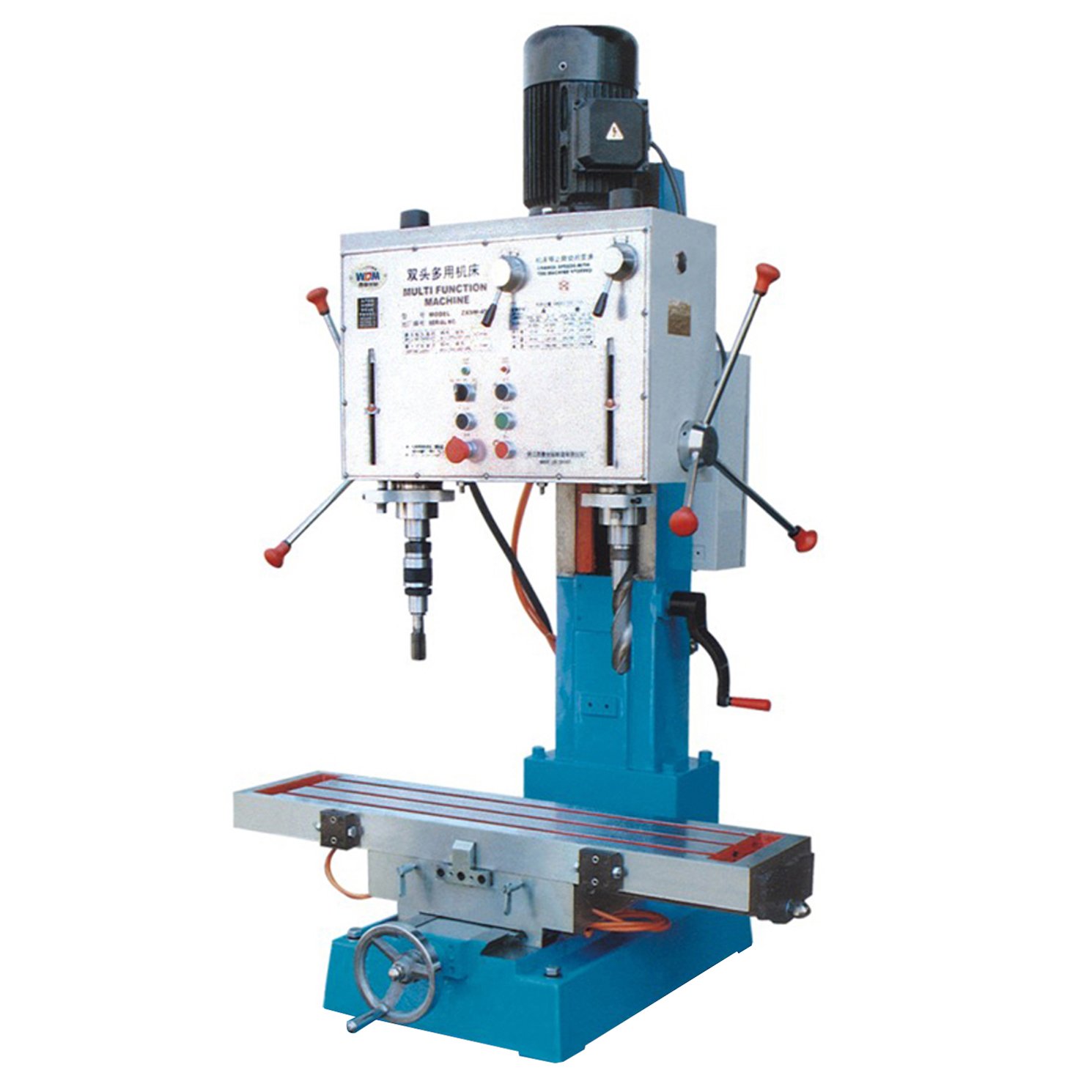 Xest Ling ZXSM-45 is a drilling & tapping machine with double spindle ...