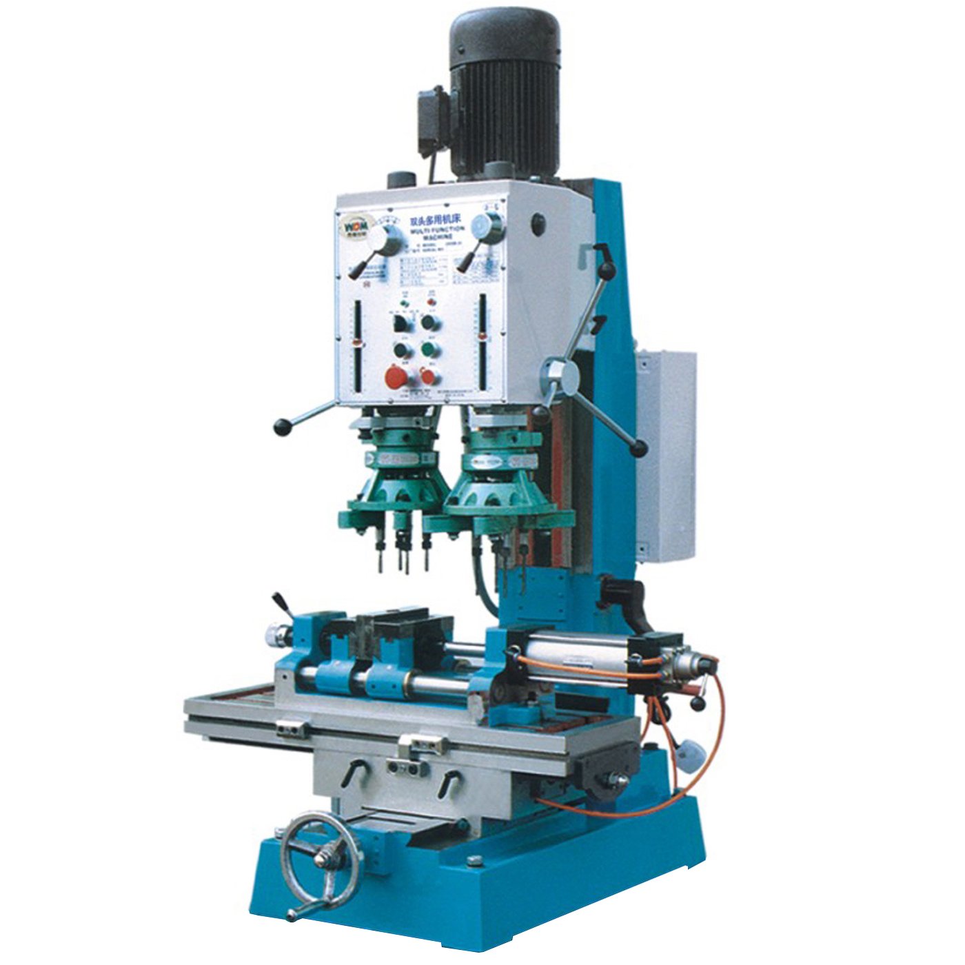 Xest Ling ZXSM-45A is a drilling & tapping machine with double spindle ...