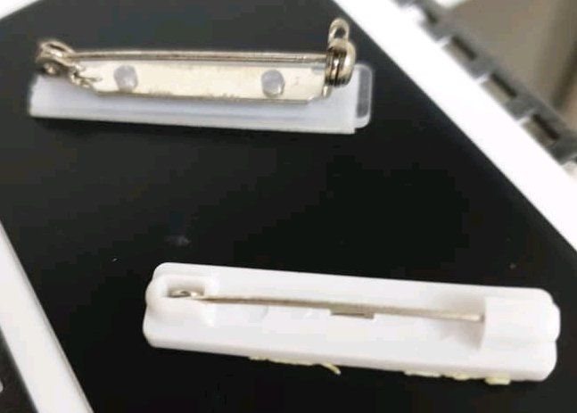 Pin Holder For Name Tag Johor Bahru (JB), Malaysia. Industrial Laser ...