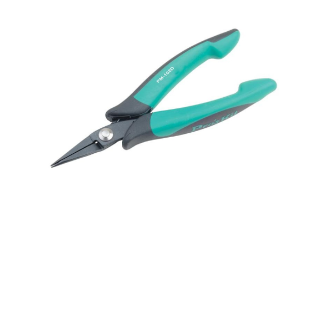 PRO'SKIT PM-102D LONG NOSE PLIER (150MM) PRECISION PLIERS PRO'SKIT ...