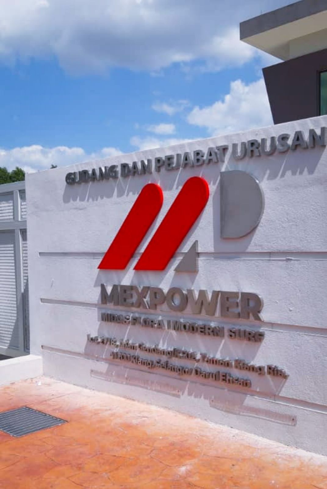 Laser Cut Company Logo with Direct Print colour logo LASER CUT MATERIAL ...