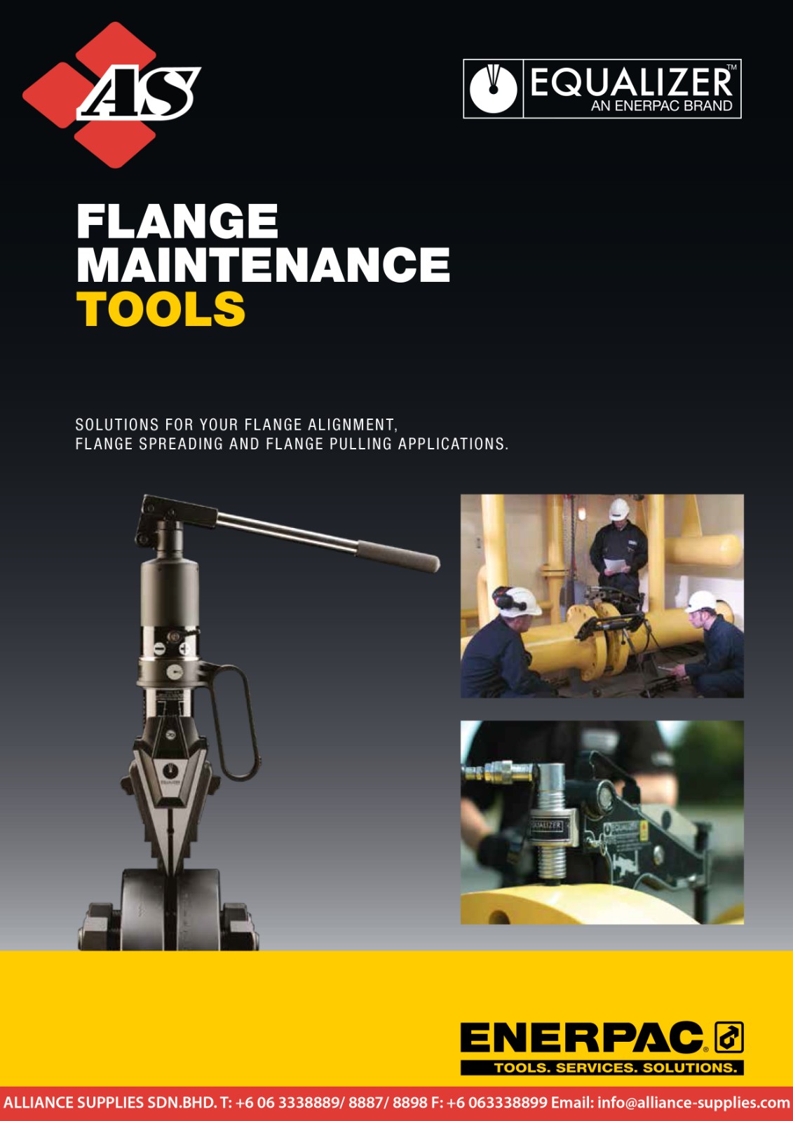 ENERPAC Flange Maintenance Tools ENERPAC Equalizer Flange Tools ENERPAC ...