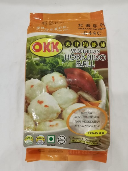 OKK Vegetarian Hokkaido Ball 250g Vegetarian Frozen Food Johor Bahru ...