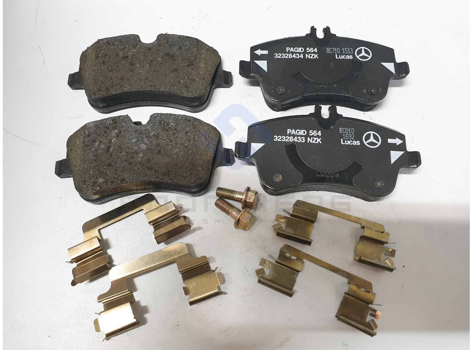 Mercedes-Benz C-Class W203, Coupe C209 and SLK R171 - Front Brake Pad ...