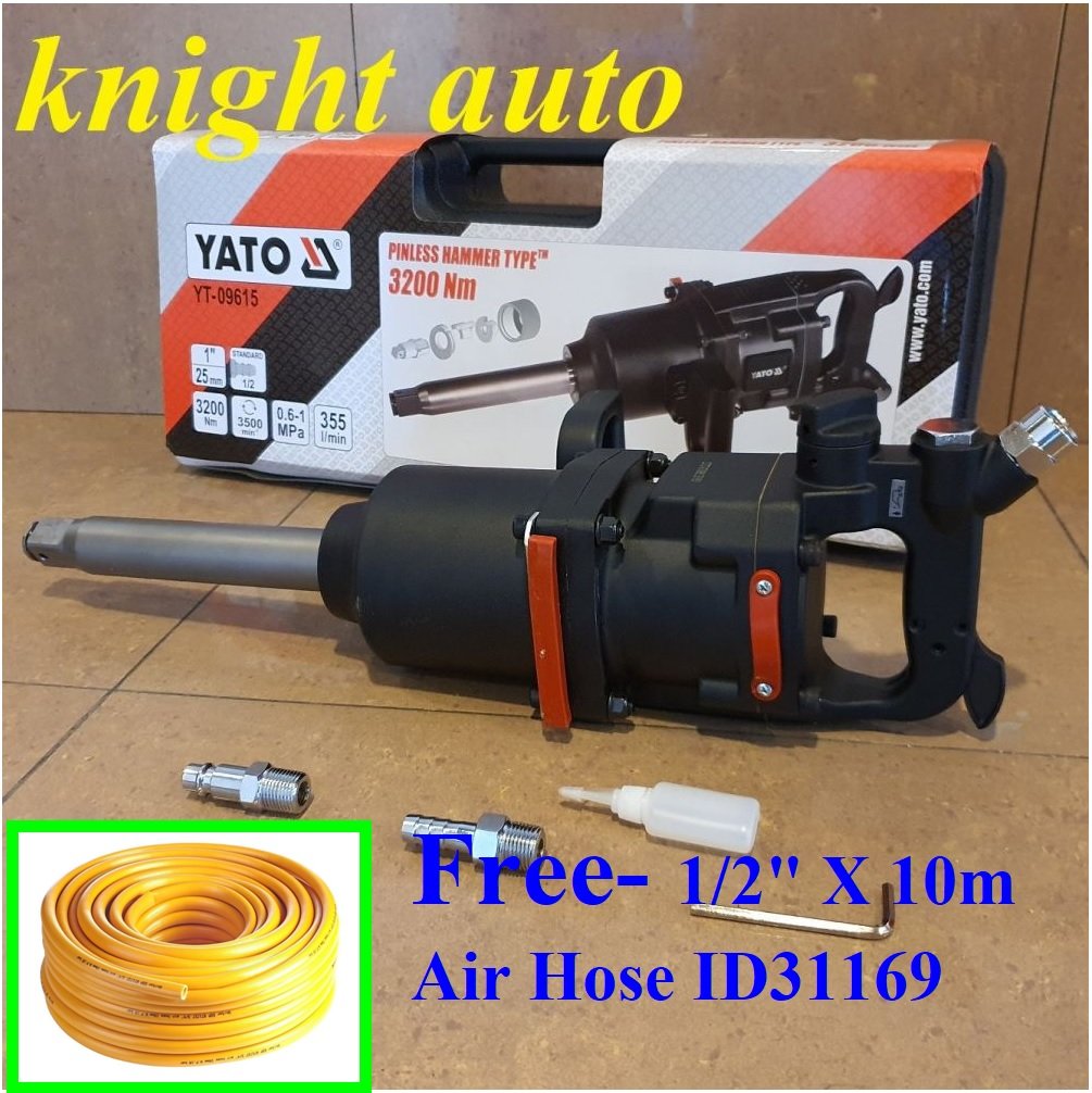 Free- Yato YT-09615 1'' Pneumatic Impact Wrench ID32559 Yato Power ...