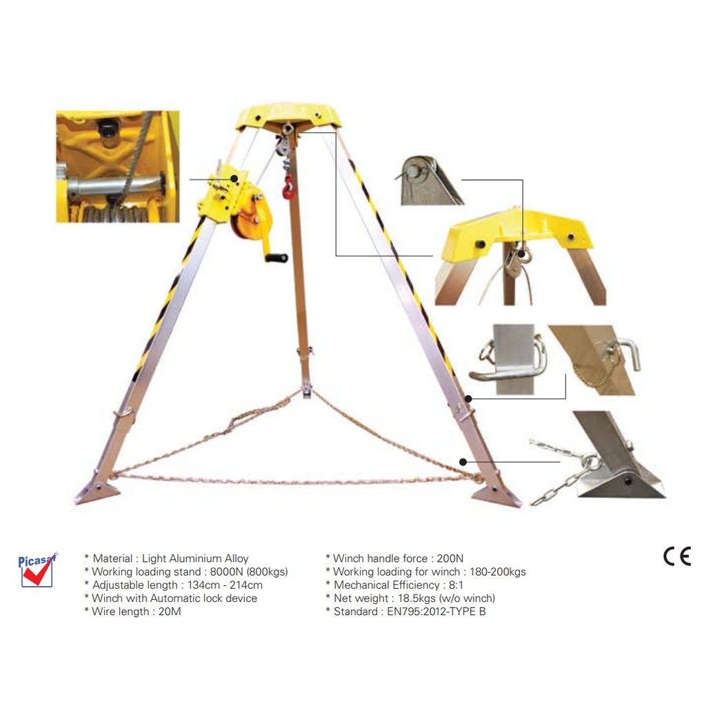 SAFETY TRIPOD Selangor, Malaysia, Kuala Lumpur (KL), Puchong Supplier ...