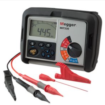 MEGGER MIT300 SERIES Insulation and Continuity Testers Cable fault ...