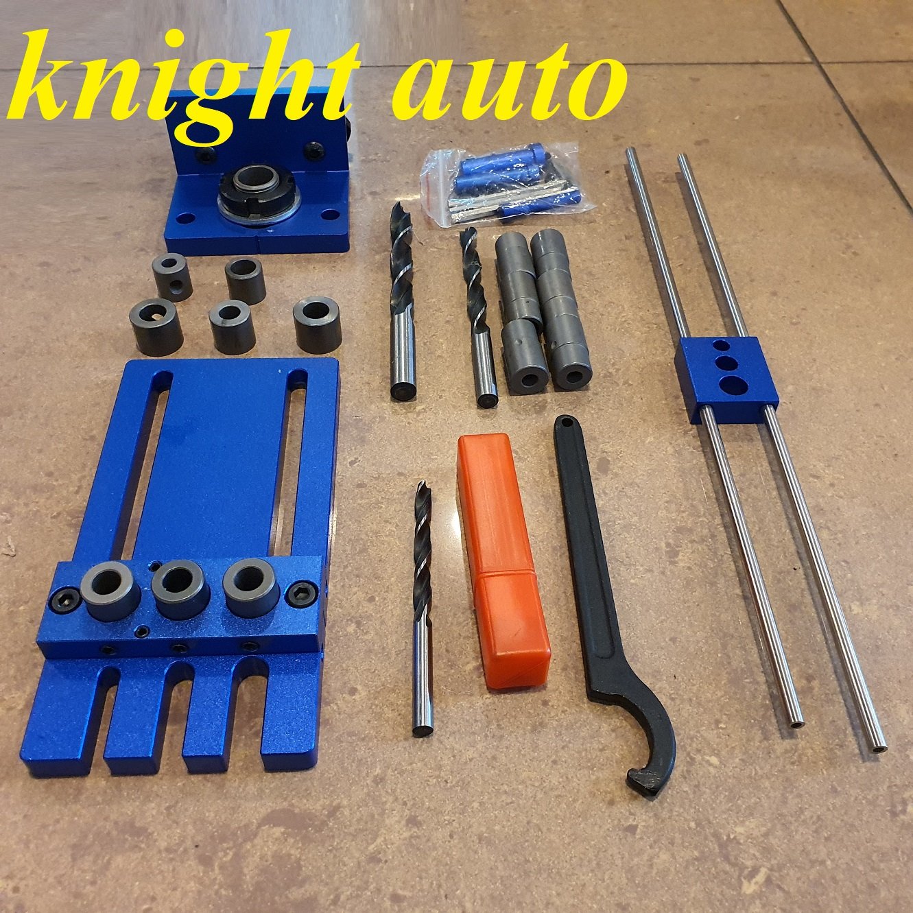 3-in-1 Punch Positioner Punching Locator Hole Drill Punch ID32685 ...