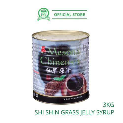 GRASS JELLY SYRUP MESONA CHINESIS 3.0KG 仙草原汁 - Shi Shin | Topping | 烤奶冻 ...