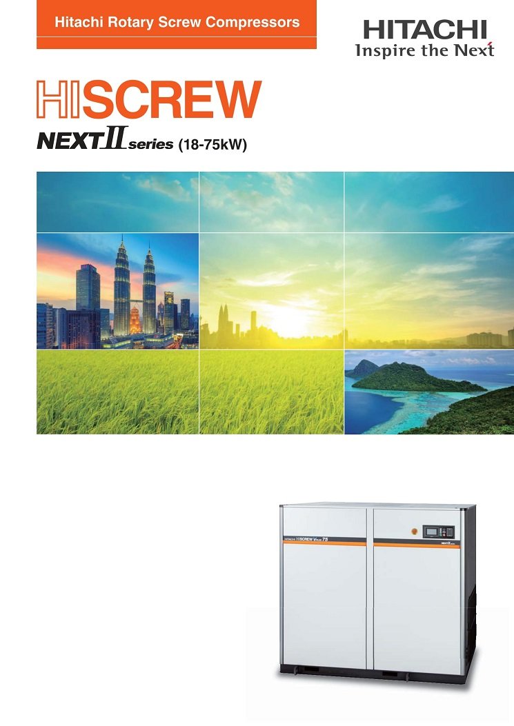 Hitachi OSP Catalogue Oil Flooded Hitachi Air Compressor Johor Bahru JB ...