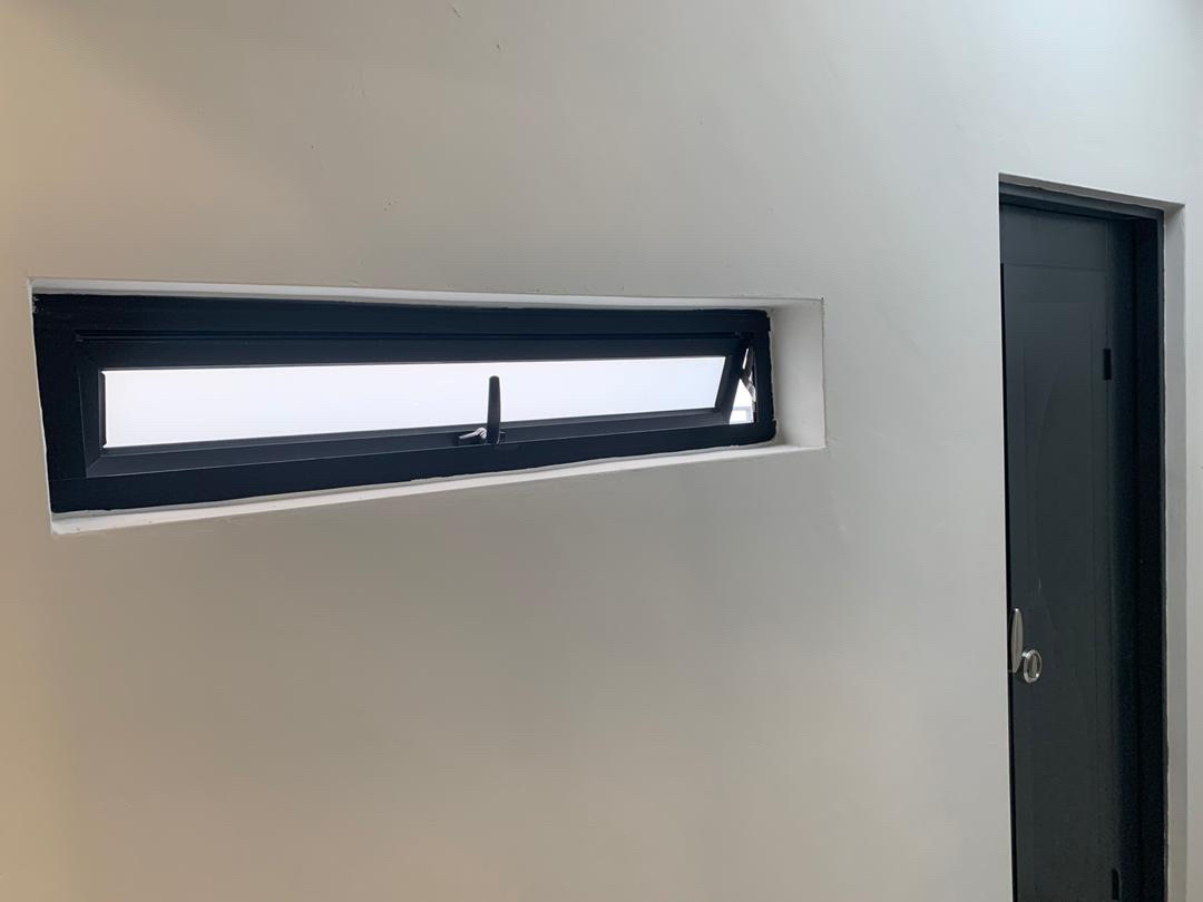 Toilet Top Hung Window SHOWER SCREEN Shower Screen Rib Glass Selangor ...