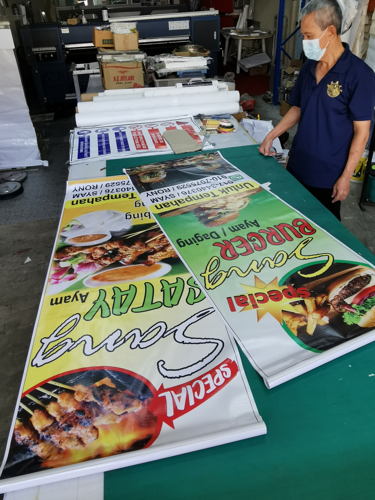 Banner Print And Design Johor Bahru (JB), Malaysia. Industrial Laser ...