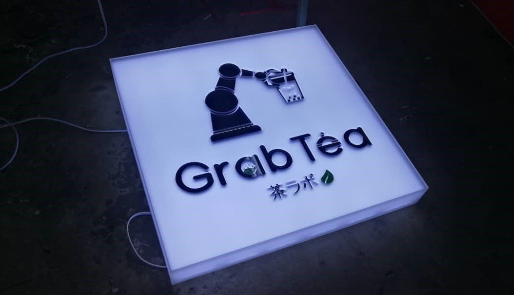 Square LED Signage for Beverages Brand LED SIGNAGE SIGNAGE Selangor ...
