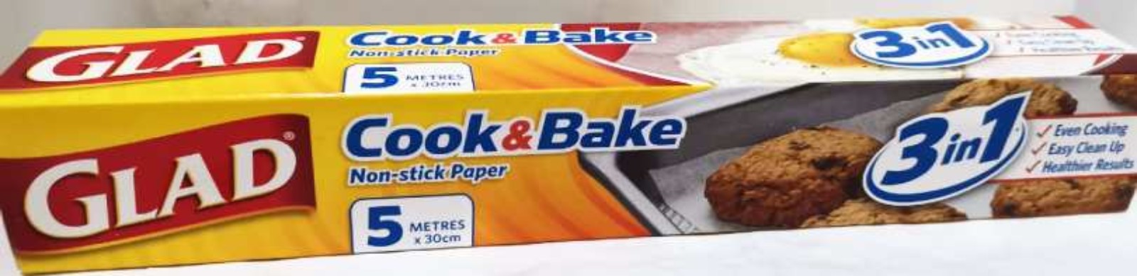 GLAD COOK&BAKE NON-STICK PAPER 5M HALAL Dry Food Groceries Noodle Johor ...