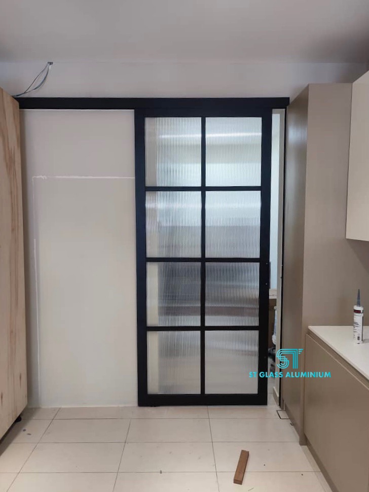 Rib Glass Hanging Door Selangor, Malaysia, Kuala Lumpur (KL), Cheras ...