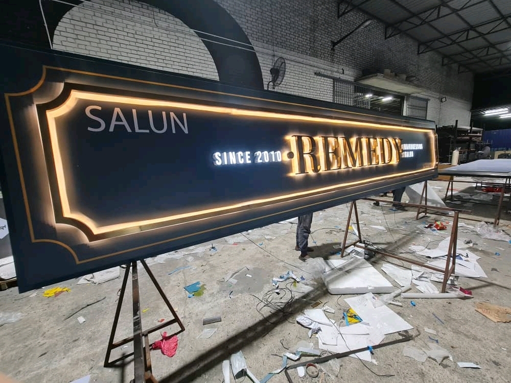 3d Box Signage