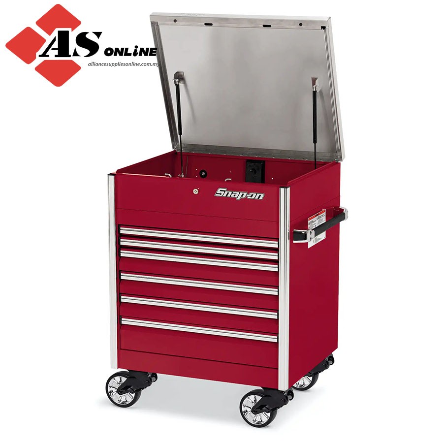 SNAP-ON SideKIQ EPIQ Series Roll Cart (Candy Apple Red) / Model: Item ...